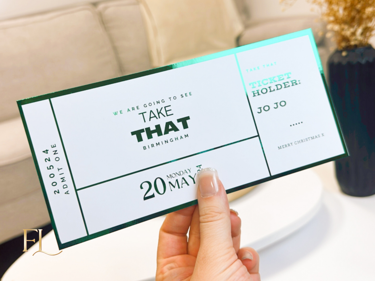 ANY Musical/Show Fake Foil Ticket | Surprise Ticket Reveal – Foilux